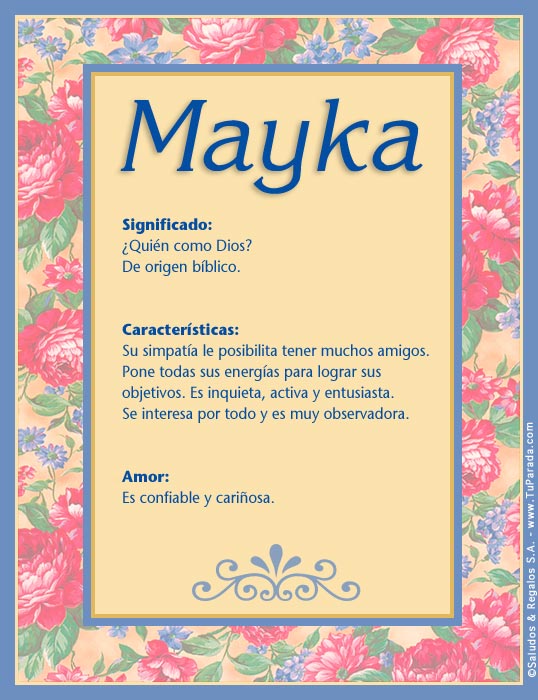 Mayka - M, tarjetas