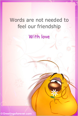 Printable card: Friendship - For desktop - Printable Cards, ecards