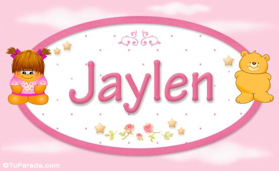 Jaylen - Nombre para bebé, tarjetas de Nombres para niñas, bebés, osito ...