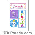 Brenda - Significado de Brenda