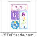 Ruth - Significado de Ruth