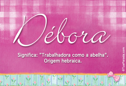 Débora - D, cartões