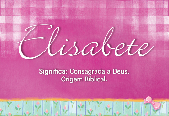 Elisabete - E, cartões