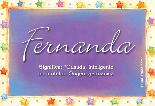Fernanda - F, cartões