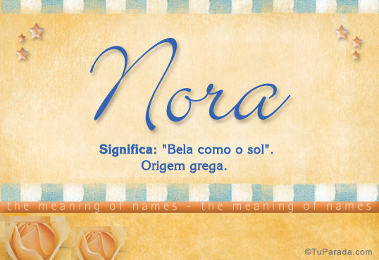 Nora - N, cartões