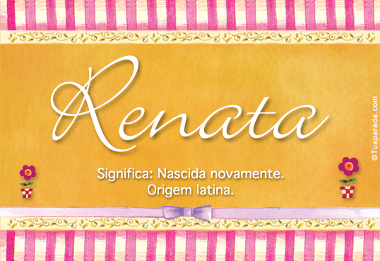 Renata - R, cartões