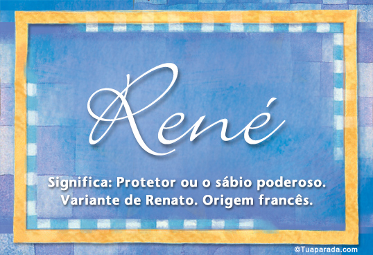 René - R, cartões