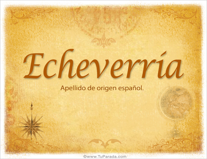 Echeverría, tarjetas de Apellidos con E