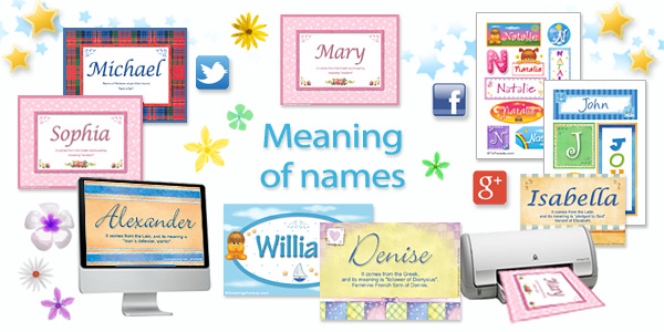 Meaning of names, baby name meanings, origin of names