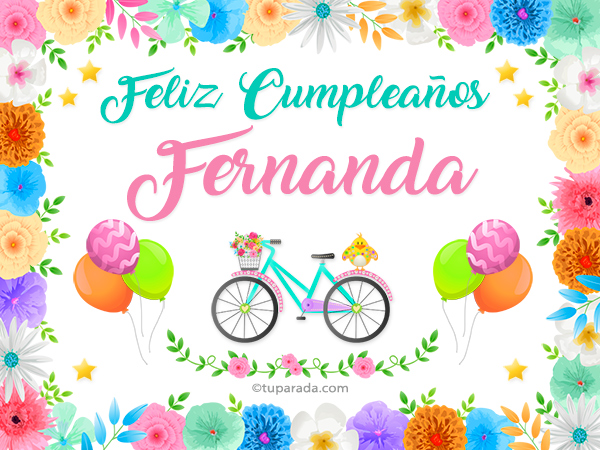 Nombre Fernanda - Fernanda, tarjetas