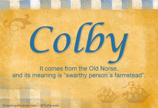 Colby Name Meaning - Colby name Origin, Name Colby, Meaning of the name ...
