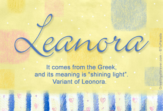 Leanora Name Meaning - Leanora name Origin, Name Leanora, Meaning of ...