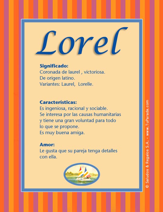 Lorel - L, tarjetas